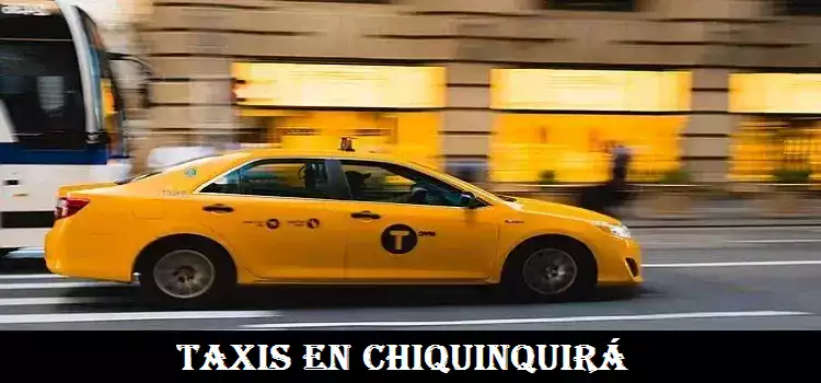 Taxis en Chiquinquirá llᐈ Teléfonos 24 Horas para Pedir Taxi